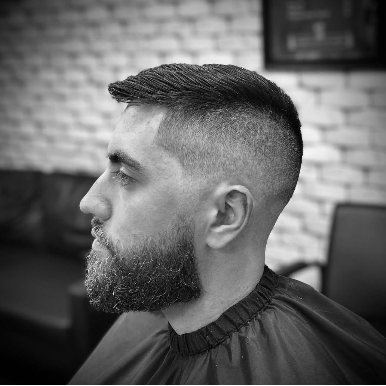 Mid Skin Fade and Beard Shapeup - Hair State of Mind